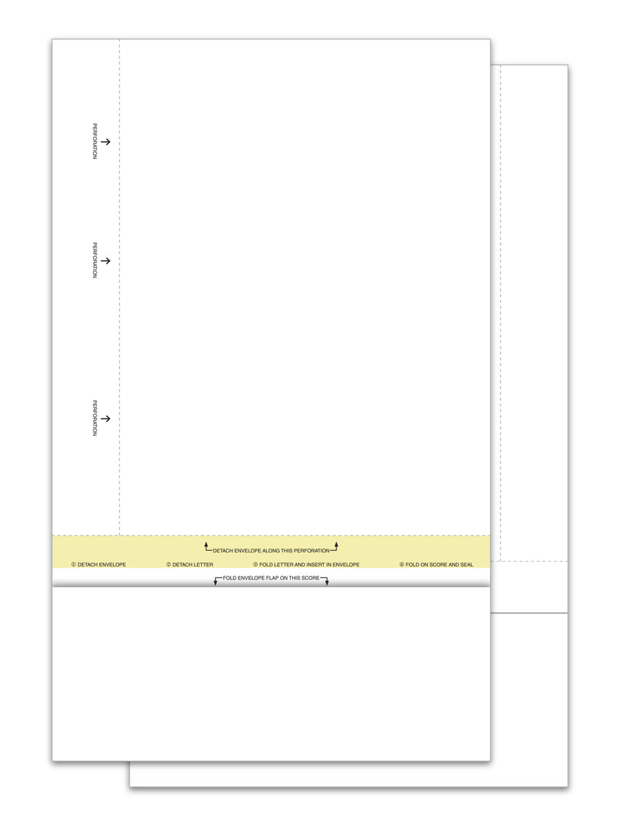 Combination Letterhead /Envelope - Qty. 250 – Tucker Industries